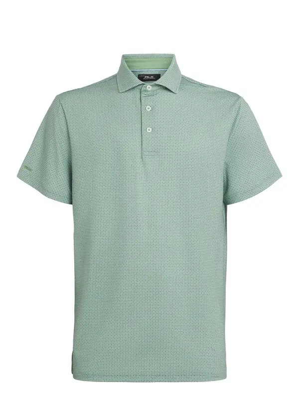 Rlx Ralph Lauren Foulard Print Polo Shirt - Green