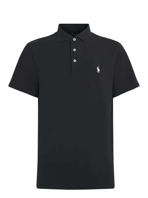 Rlx Ralph Lauren Polo Pony Polo Shirt - Black