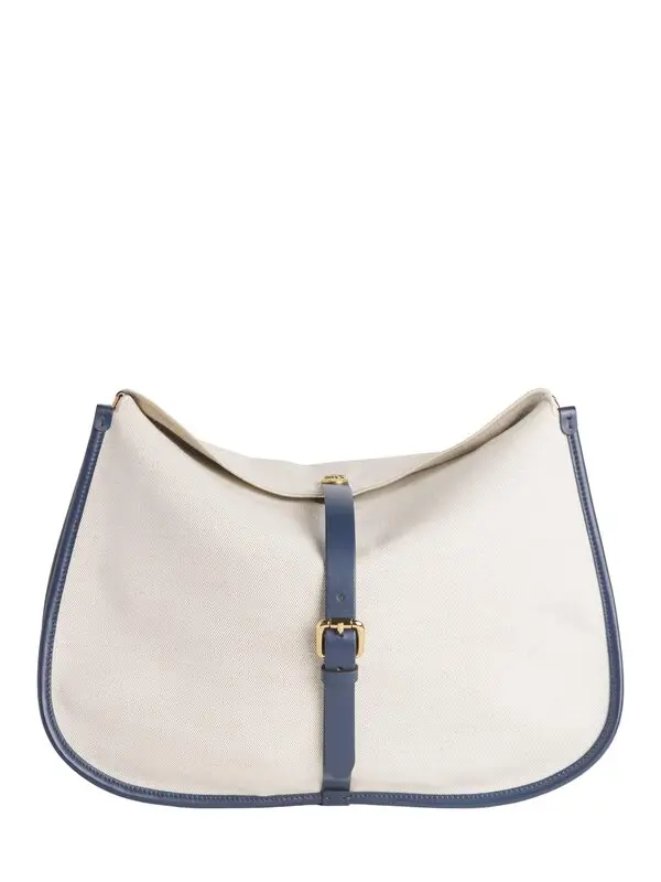 Etro Canvas Pony Tote Bag - Ivory