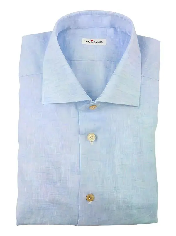Kiton Long-sleeve Shirt - Blue