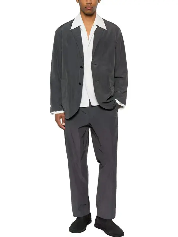 GOLDWIN Relaxed Straight-leg Trousers - Grey