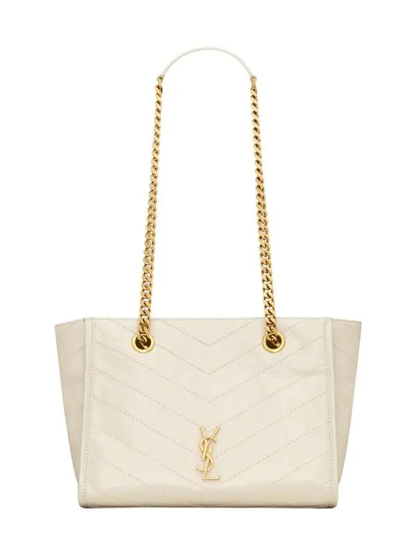 Saint Laurent Niki Small Shopping Bag - White