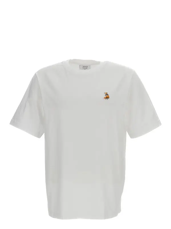 Maison Kitsuné Maglietta Dreaming Fox - Bianco
