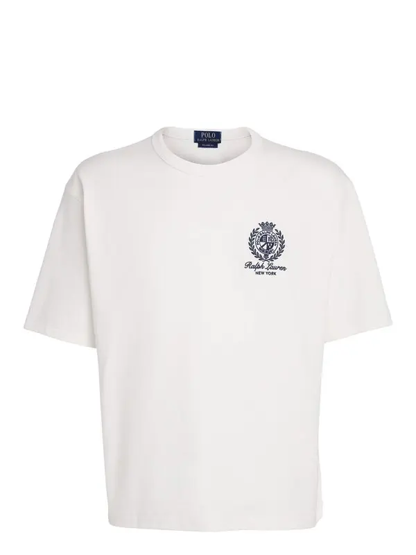Polo Ralph Lauren Embroidered Crest T-shirt - White