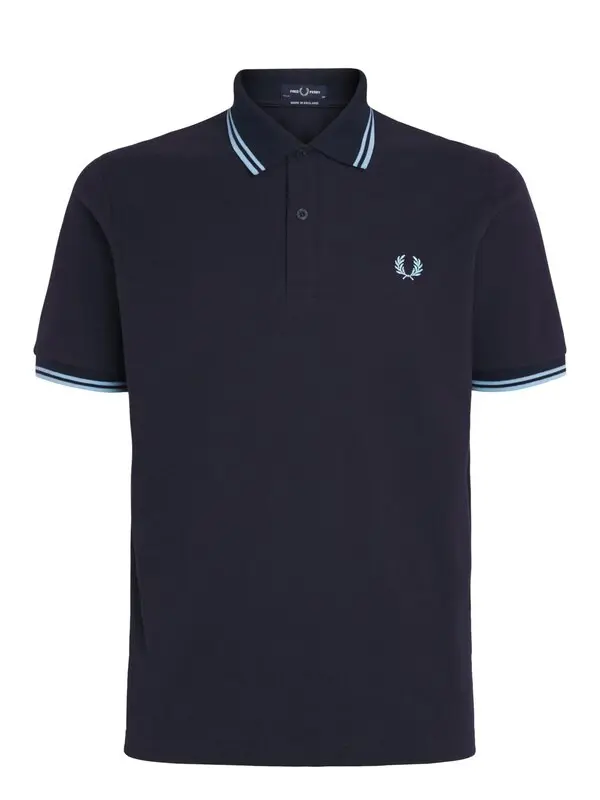 Fred Perry Twin Tipped Polo Shirt - Navy