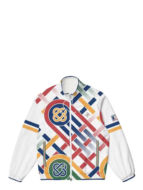 Casablanca Printed Polyester Track Jacket - Multicolor