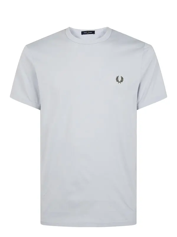 Fred Perry T-shirt Ringer "dusky - Blue