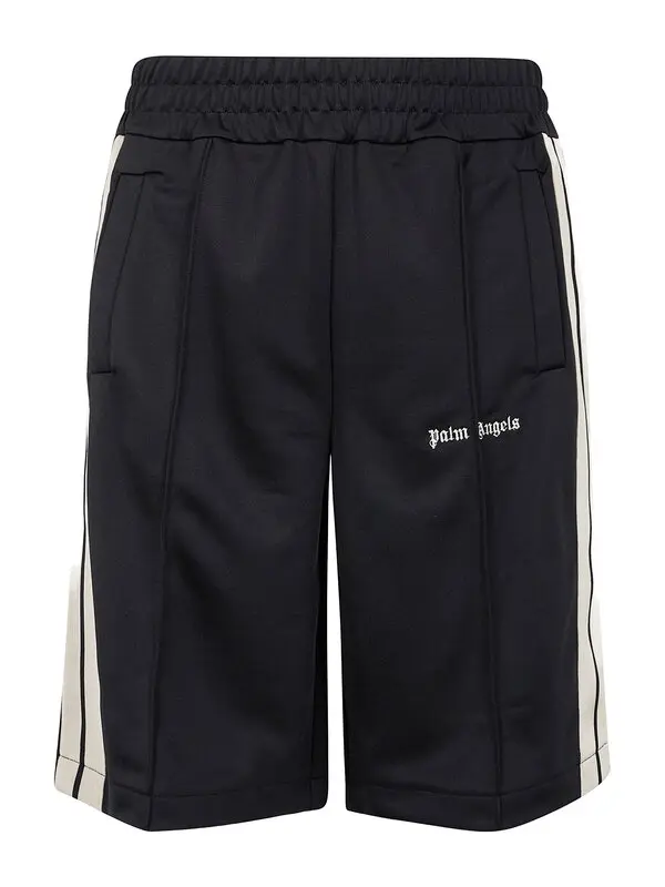 Palm Angels Classic Logo Track Shorts - Black