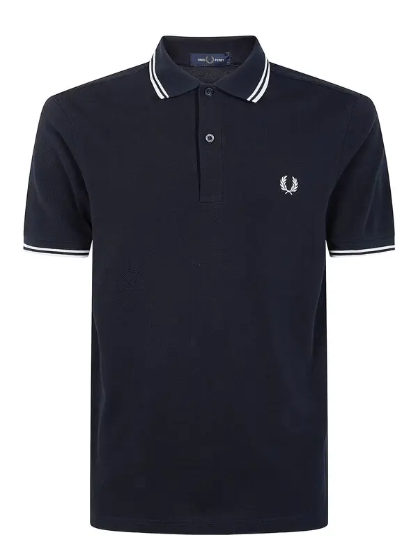 Fred Perry Tipped Shirt - Blue