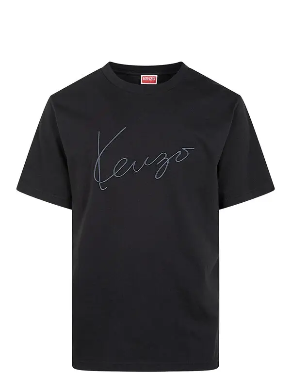 Kenzo Gots Signature" Classic T-shirt - Black