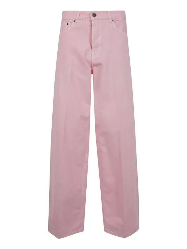HAIKURE Bethany Twill Jeans - Pink