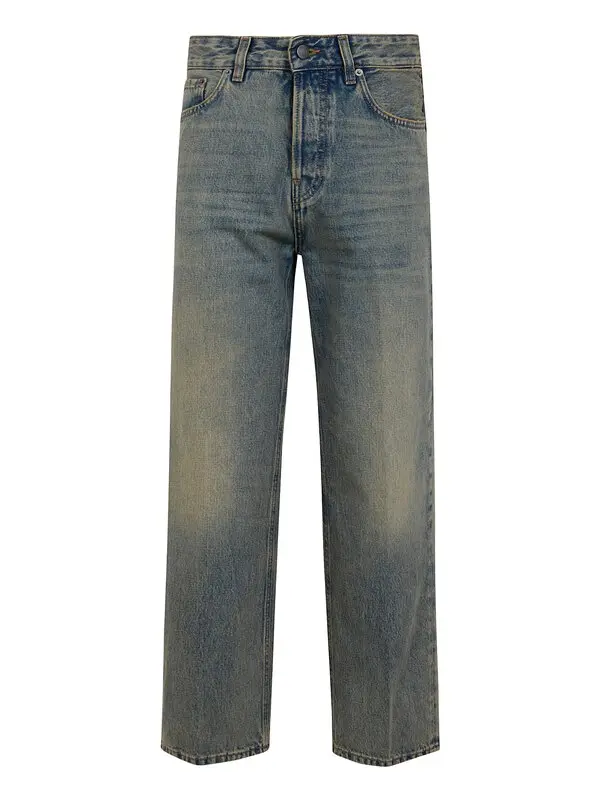 HAIKURE Betty Earth Straight Leg Jeans - Blue