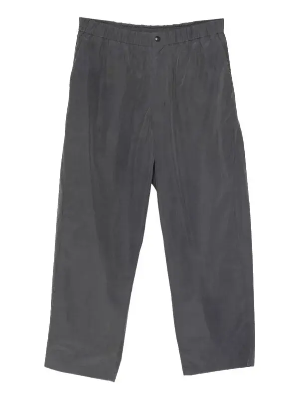 GOLDWIN Relaxed Fit Straight-leg Trousers - Grey