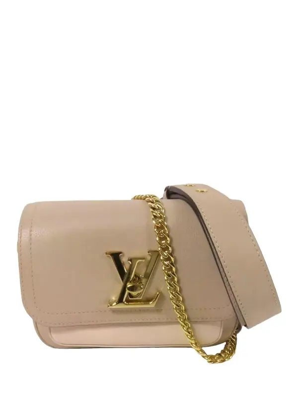 LOUIS VUITTON Lockme Tender Shoulder Bag - Neutrals