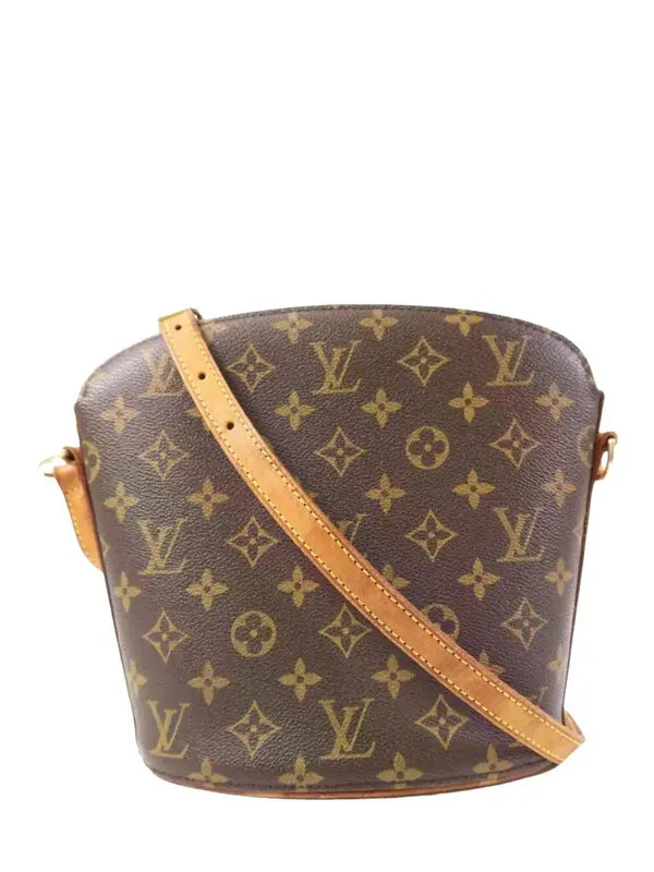 LOUIS VUITTON Drouot Shoulder Bag - Brown