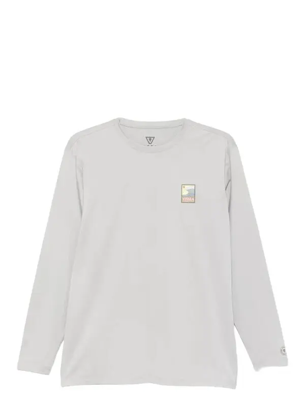 VISSLA Graphic-print T-shirt - Grey