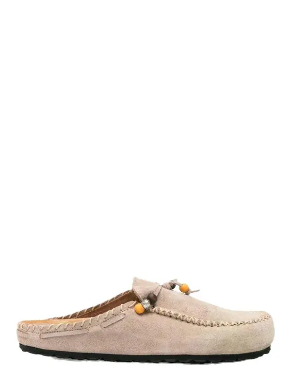 LAGOA Bead-embellished Slides - Neutrals