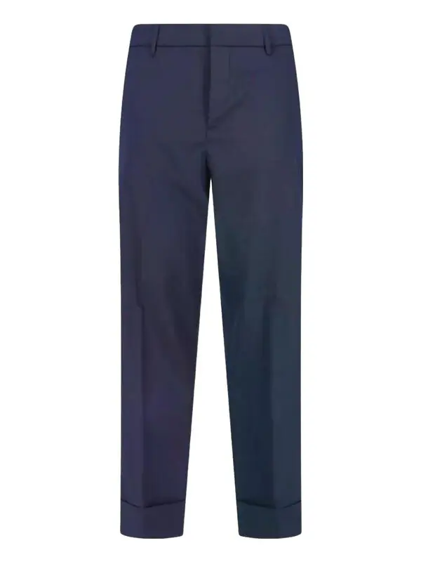 CRUNA Bergen Turn-up Trousers - Blue