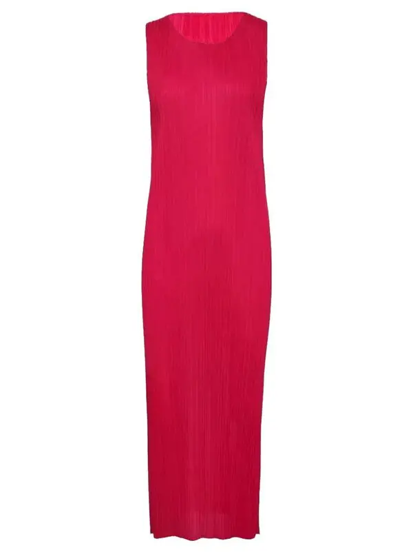 Issey Miyake Sleeveless Maxi Dress - Pink