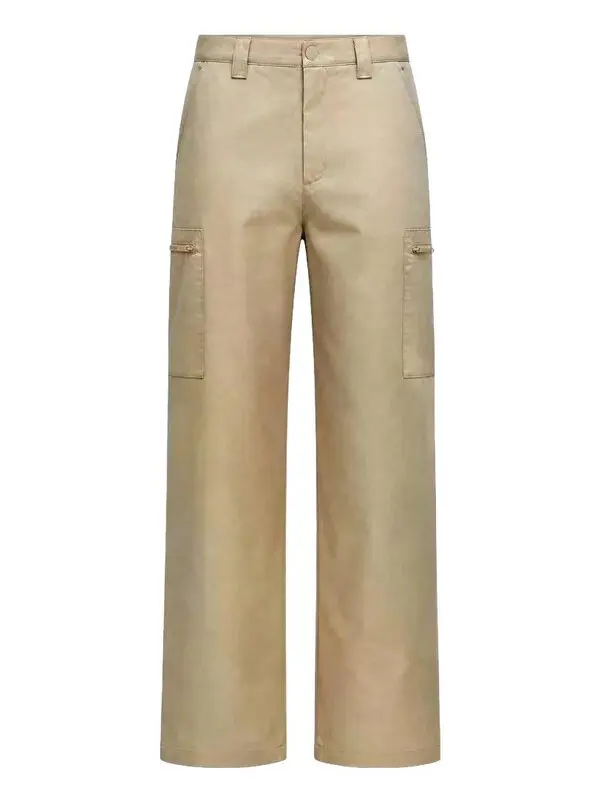 Tommy Hilfiger Cargo Pants With Zip Pockets - Neutrals