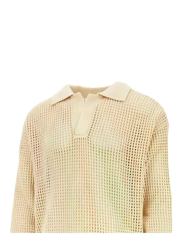 CMMN SWDN Arram Open-knit Sweater - Neutrals