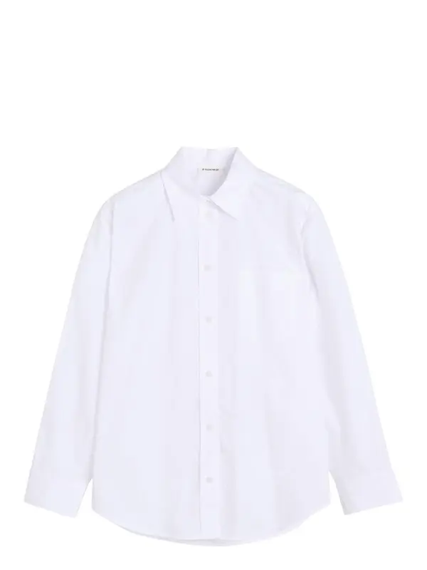 BY MALENE BIRGER Organic Cotton Shirt - Pure White