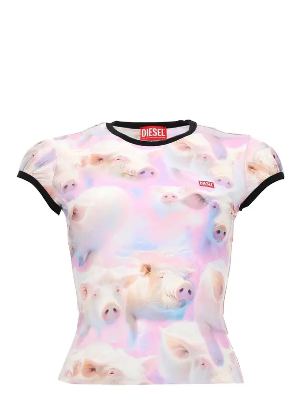 DIESEL® Printed T-shirt - Multicolour