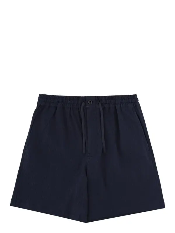 Maison Kitsuné Cotton Shorts - Blue