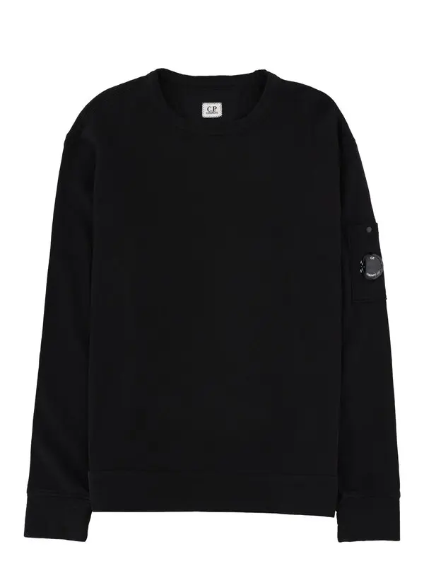 C.P. COMPANY Logo Patch Sweatshirt - Black