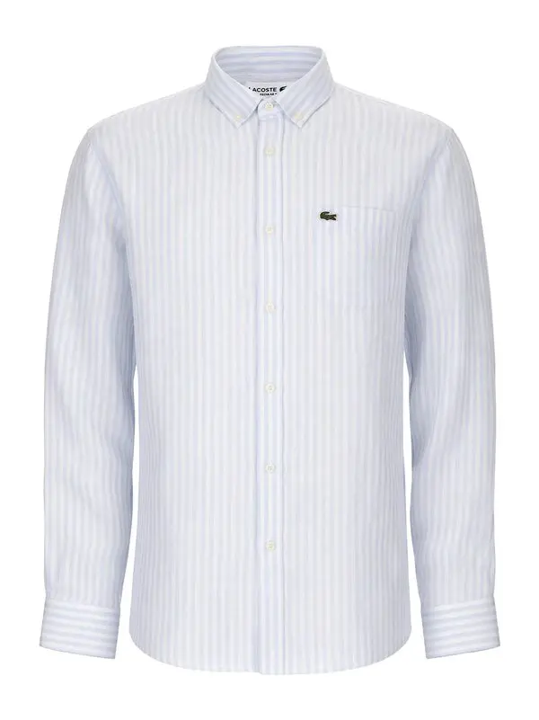 Lacoste Striped Logo Shirt - Multicolour