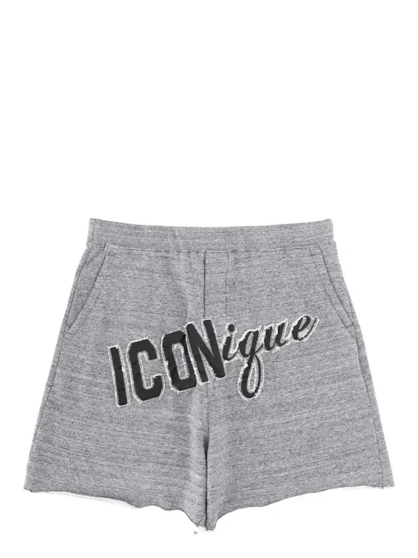 Dsquared2 Iconique" Logo Shorts - Grey
