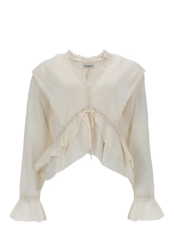 MARANT ETOILE Damienne Blouse - Ivory