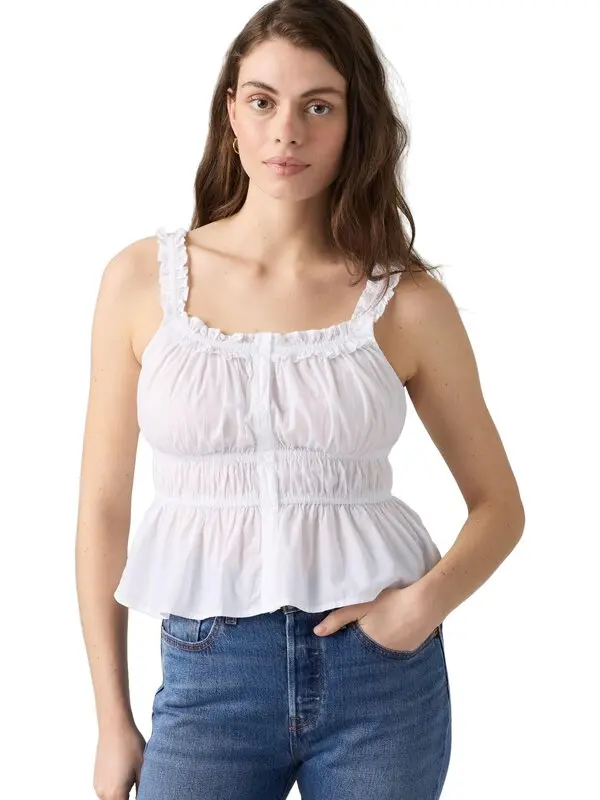 LEVI'S Vera Sleeveless Blouse - Bright White