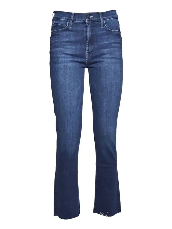MOTHER Mid Rise Denim Jeans - Blue