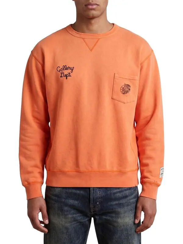 GALLERY DEPT. Crewneck Sweatshirt - Orange