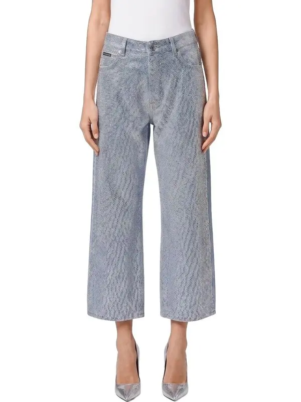 Philipp Plein Embellished Jeans - Denim