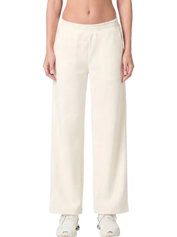 PLEIN SPORT Wide Leg Lounge Pants - White