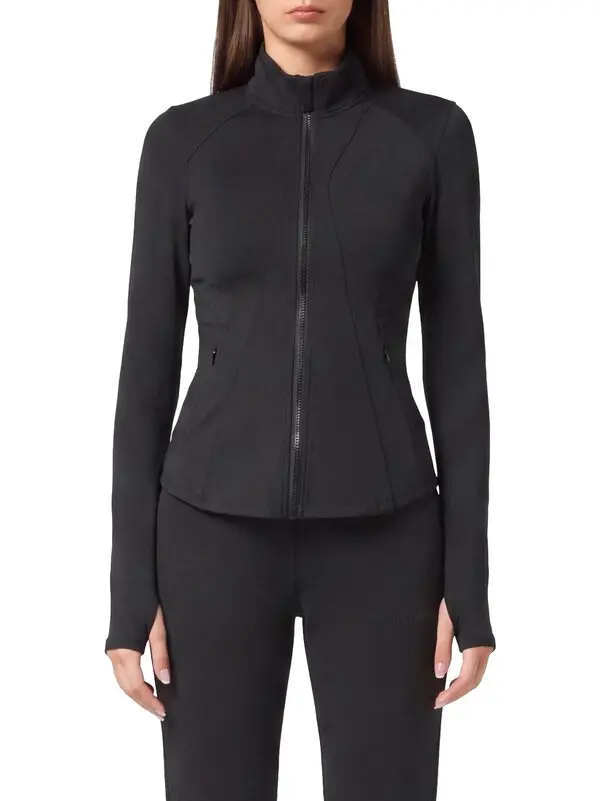 PLEIN SPORT Zip-up Jacket - Black