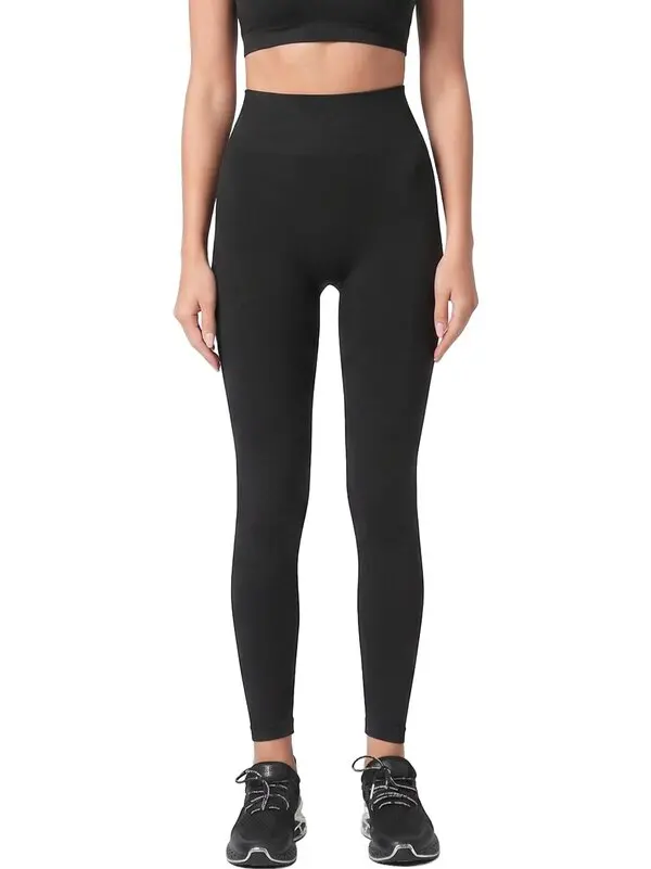 PLEIN SPORT Seamless Leggings - Black