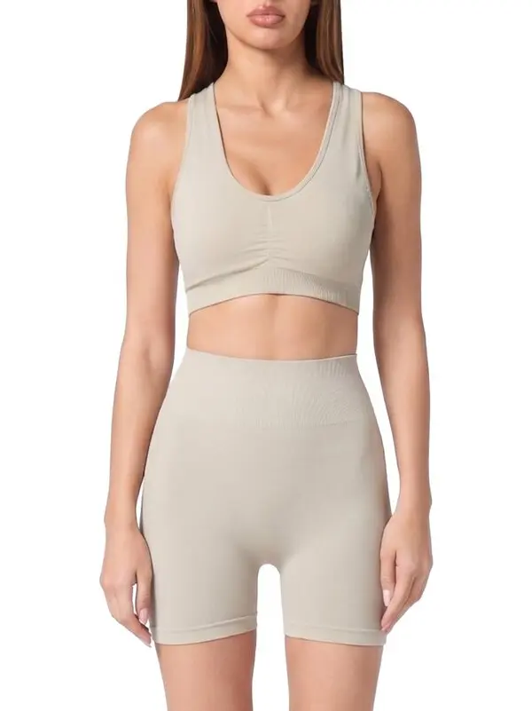 PLEIN SPORT Sporty Top - Grey