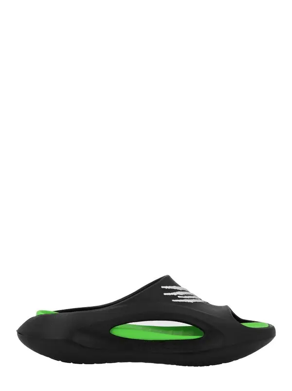 PLEIN SPORT Rubber Sliders - Black