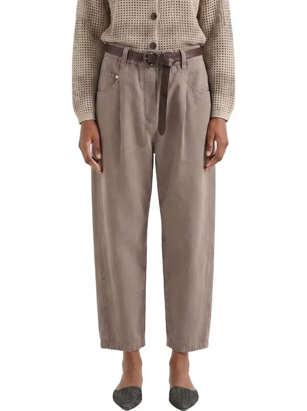 Brunello Cucinelli Tailored Pants - Brown