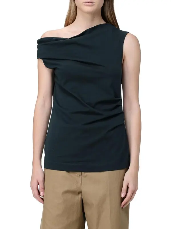 Dries Van Noten Draped Top - Green