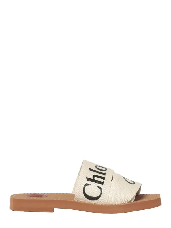 Chloé Heeled Sandal - White