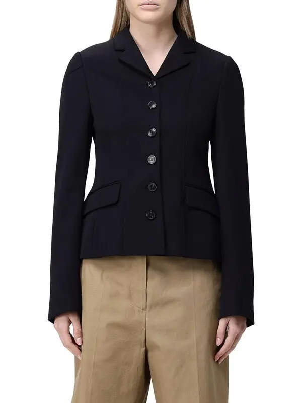 Dries Van Noten Single-breasted Wool Blazer - Black