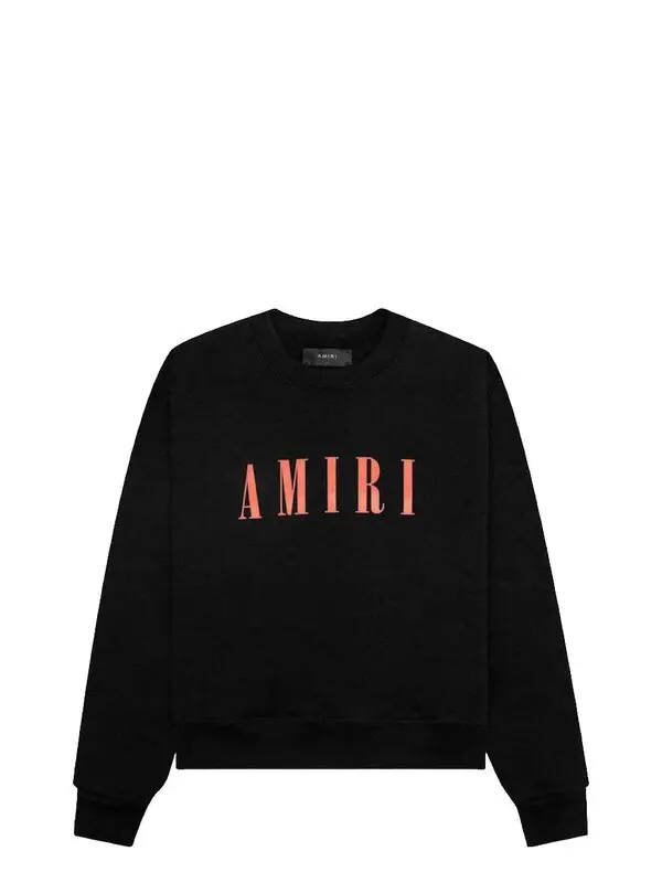 Amiri Ma Drip Collage Crewneck Sweatshirt - Black