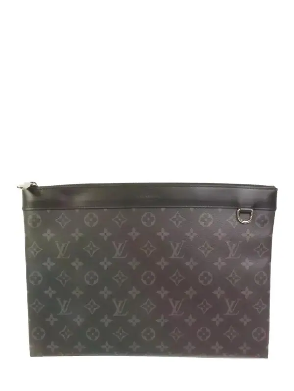 LOUIS VUITTON Discovery Pochette Clutch Bag - Black