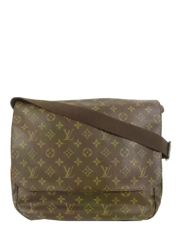 LOUIS VUITTON Monogram Canvas Beaubourg Mm Cross Body Bag - Brown