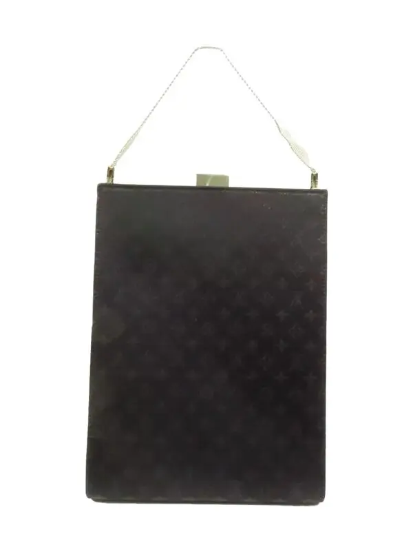 LOUIS VUITTON Ange Monogram Clutch Bag - Black