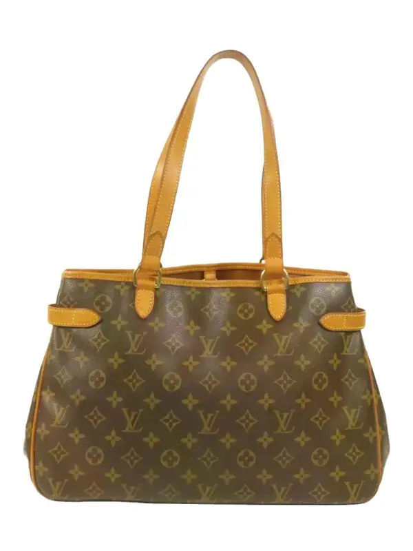 LOUIS VUITTON Batignolles Monogram Tote Bag - Brown